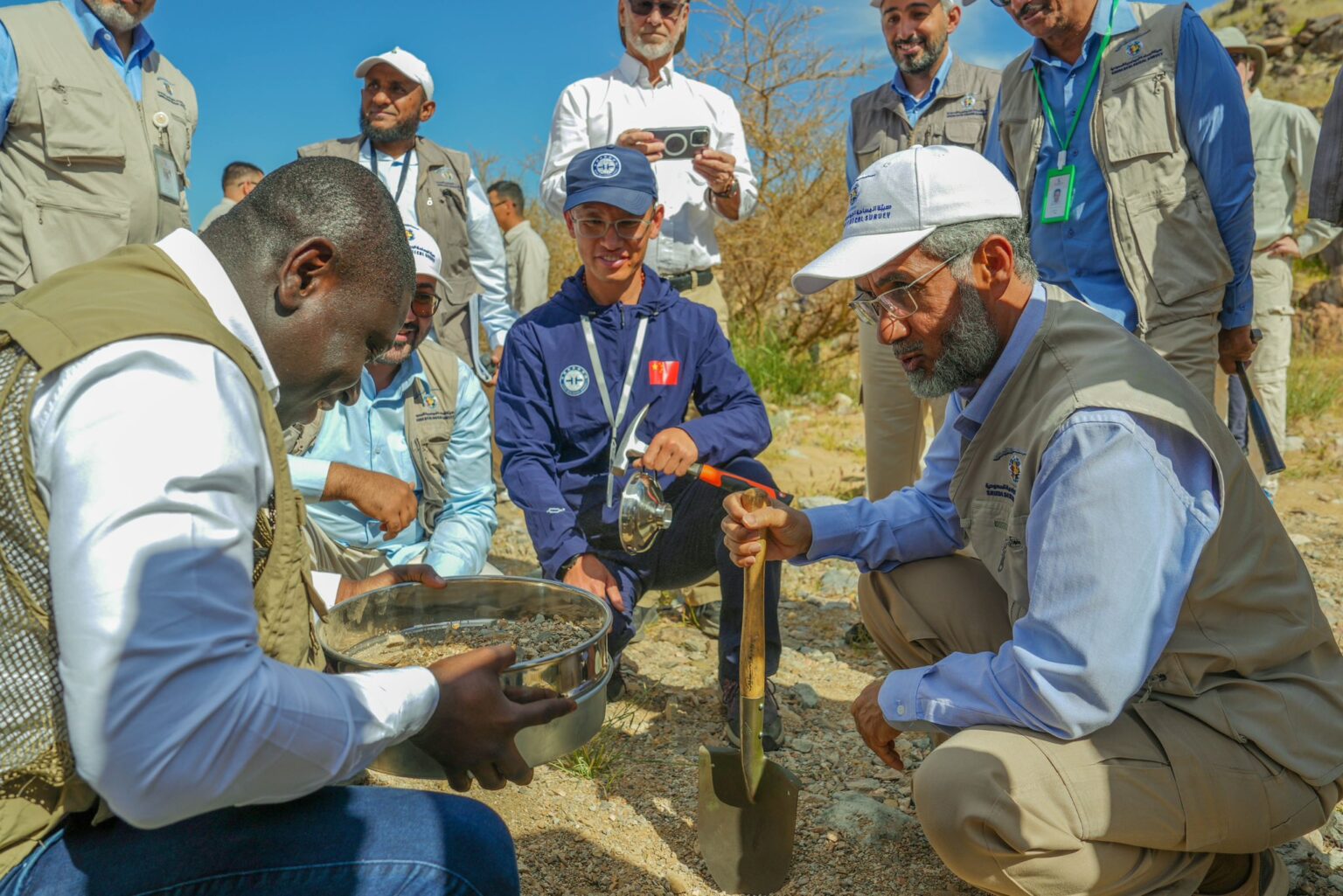 Completion of field work on the High-Resolution Geochemical Survey of ...